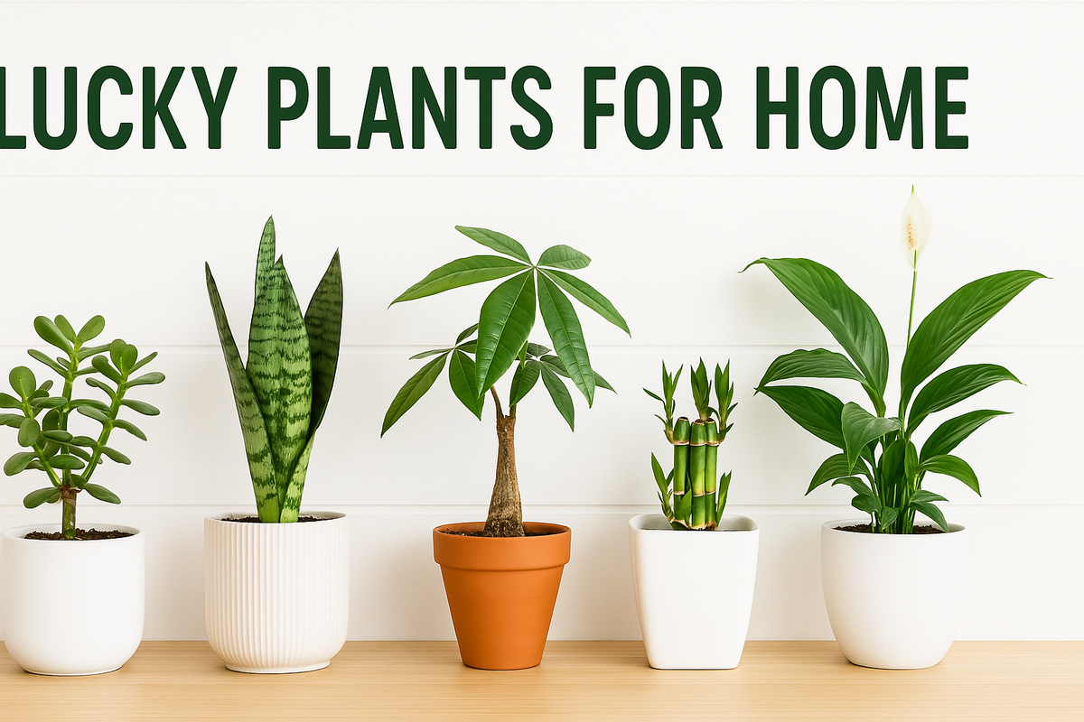 Lucky Plants for Home | Bring Prosperity & Positivity with Green Vibes ...